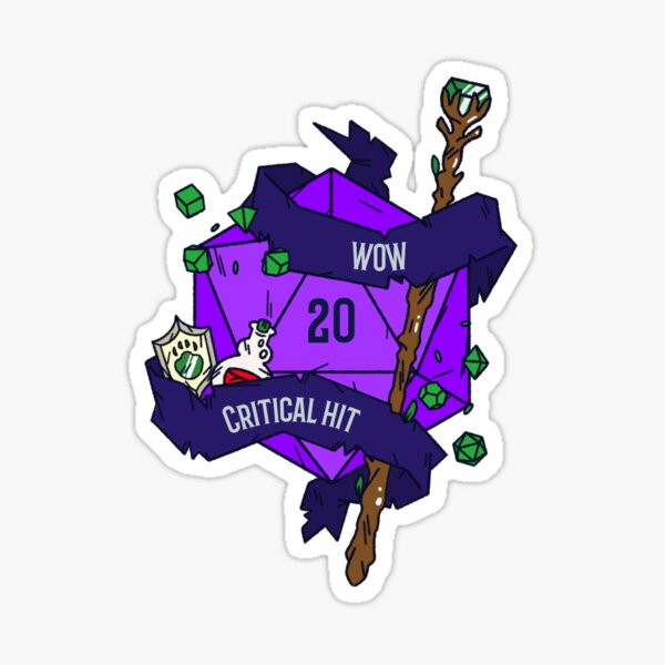 "critical " Sticker for Sale by gameoverdesigns | Redbubble