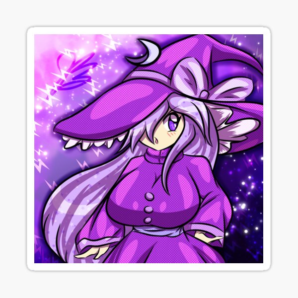 "Purple Marisa" Sticker for Sale by lotusmicecenter | Redbubble