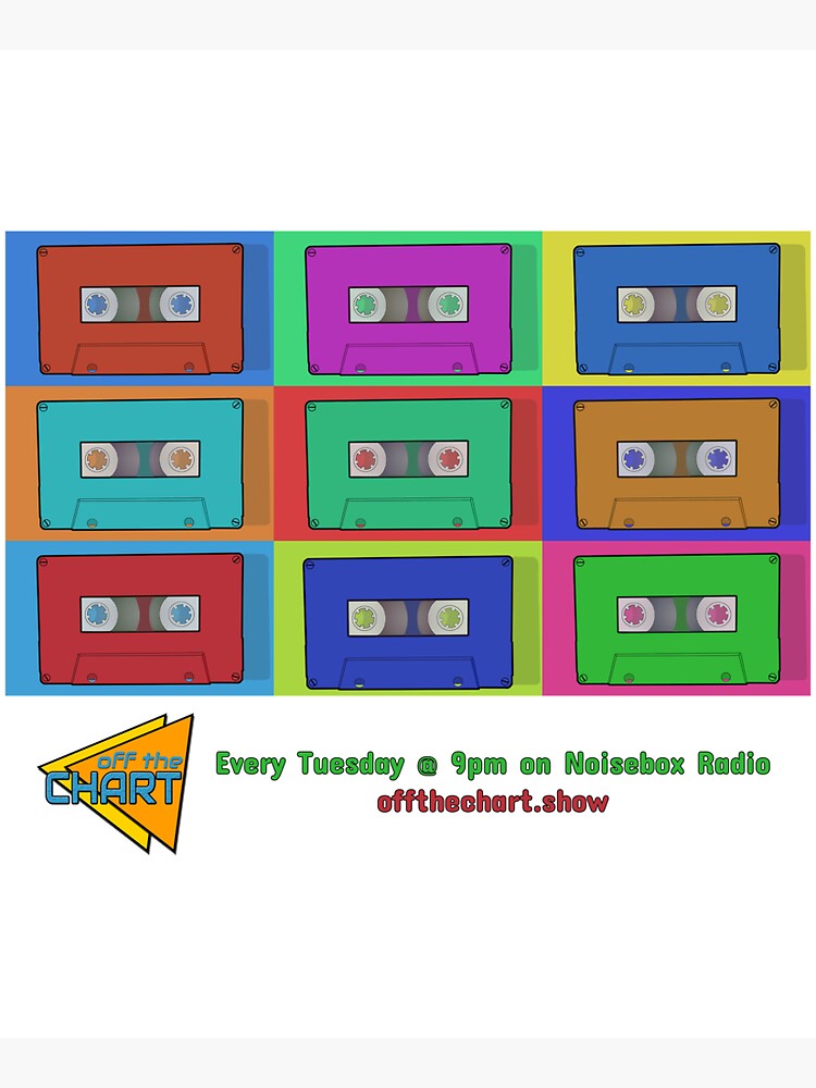 "Off The Chart cassette logo" Tote Bag for Sale by cuckoohead | Redbubble