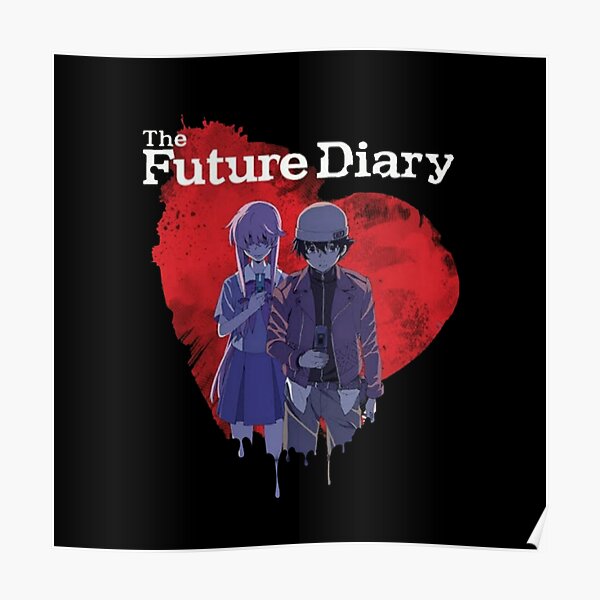 "The Future Diary Mirai Nikki Anime" Poster for Sale by Anime-nez ...