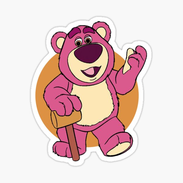 "Lotso bear" Sticker for Sale by nored10 | Redbubble