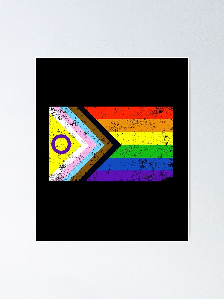 " Distressed LGBTQO RAINBOW FLAG " Poster for Sale by LoveAndDefiance ...