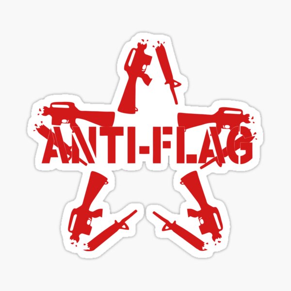 "Anti Gun Flag Merch" Sticker for Sale by hackettkenda2 | Redbubble