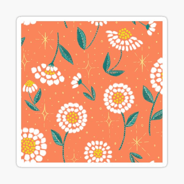 "Daisy dreams" Sticker for Sale by Papergrape | Redbubble