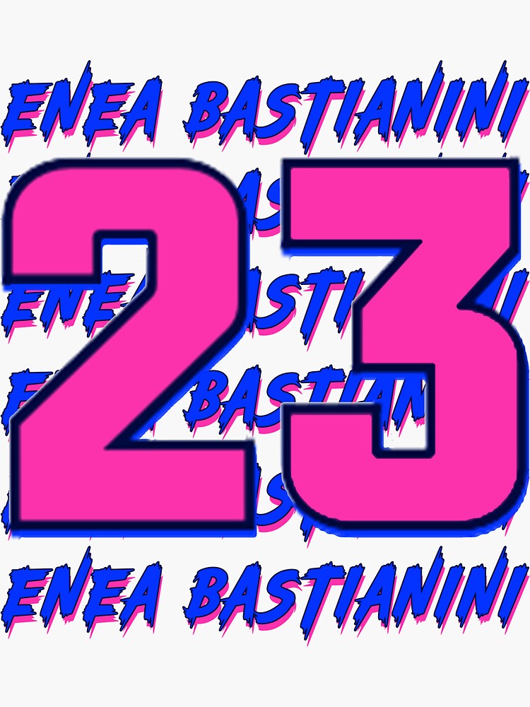 "enea bastianini 23" Sticker for Sale by Starboydz | Redbubble