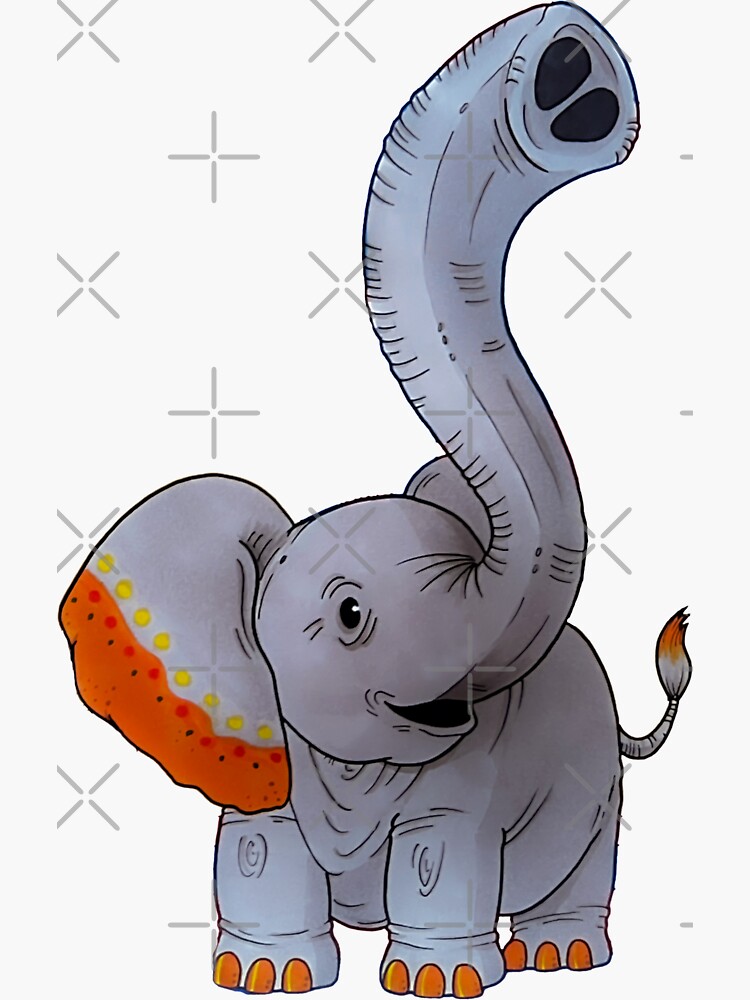 "Big Trunk" Sticker for Sale by MuteEcho | Redbubble