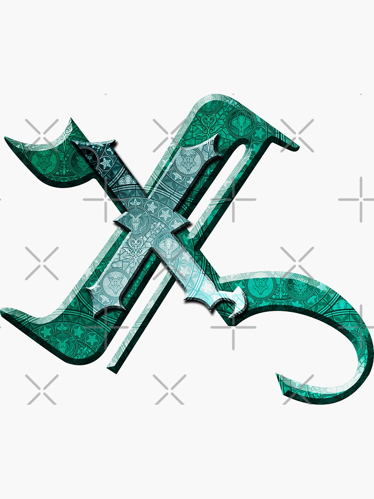 "Recusant Sigil X - KHuX" Sticker for Sale by MHeartz | Redbubble