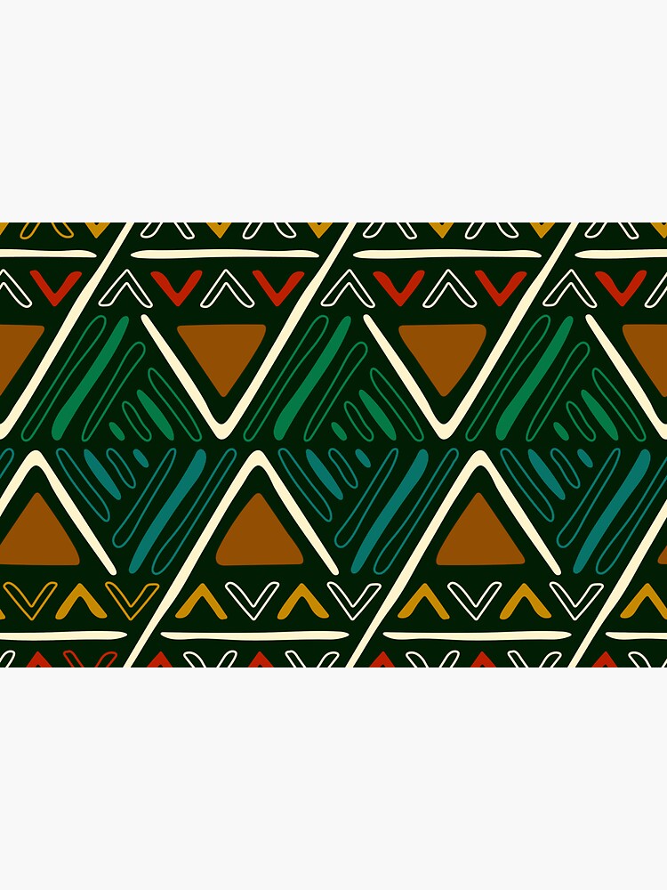 "African ethnic pattern ( Mali) " Sticker for Sale by gabycool89 ...