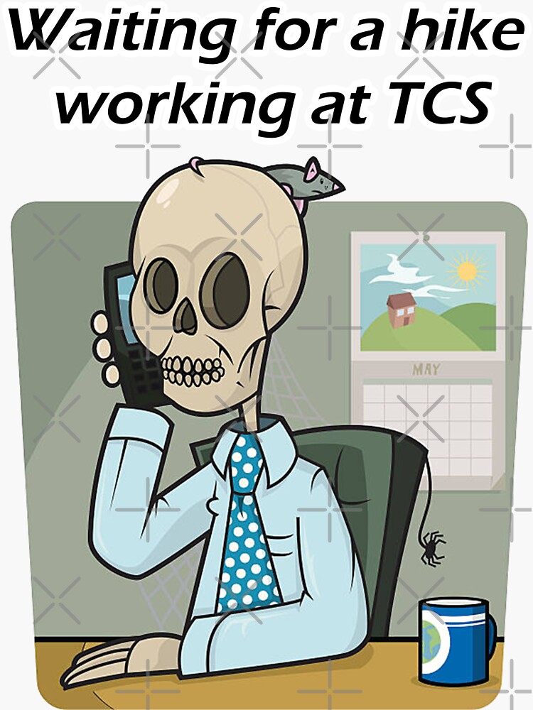 "TCS Work Employees" Sticker for Sale by NoorDhamani | Redbubble