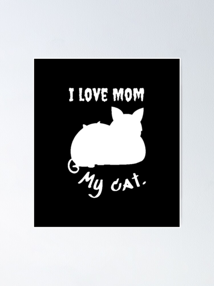 "Cat loaf" Poster for Sale by Bellla-m | Redbubble