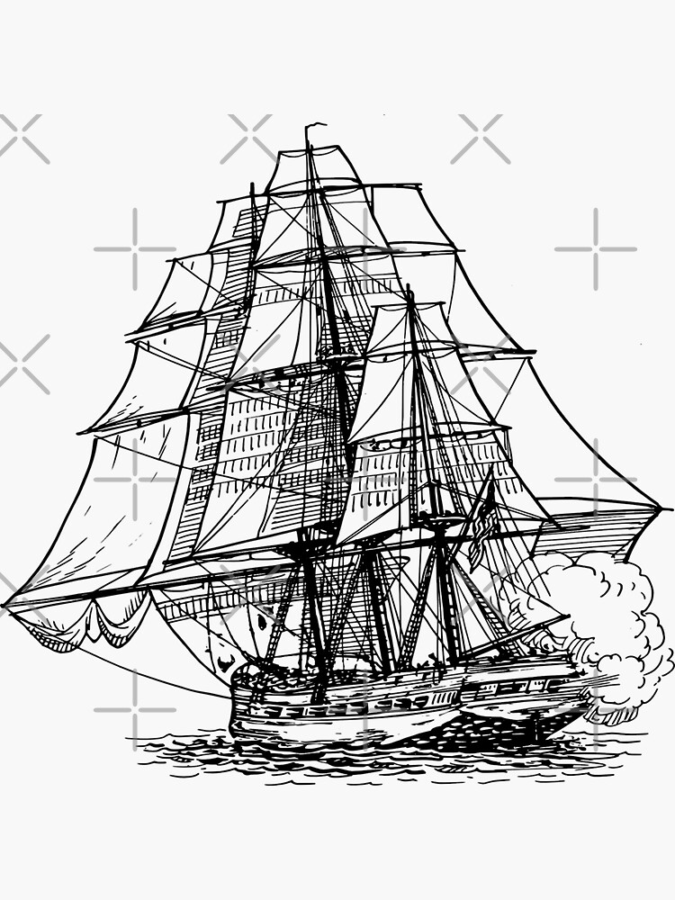 "The ship without a captain" Sticker for Sale by aabidmj | Redbubble