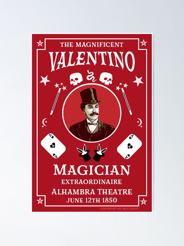 "Classic Vintage Victorian Art - Theater Illusionist Show Posters ...