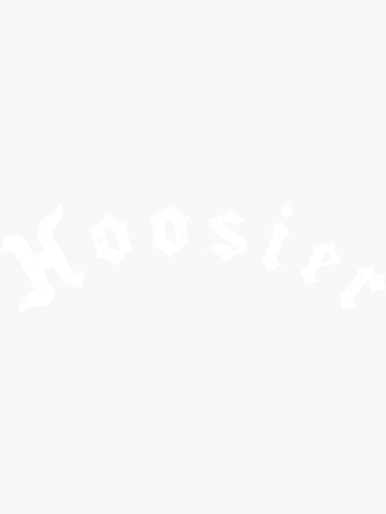 "Hoosier Race Apparel" Sticker for Sale by BayuBilqies | Redbubble