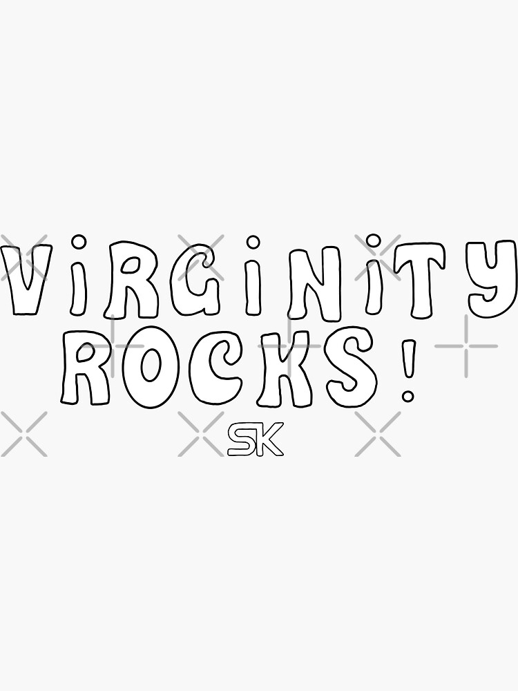 "Virginity Rocks! Abstinence Camp- Starkid" Sticker for Sale by Gracie ...