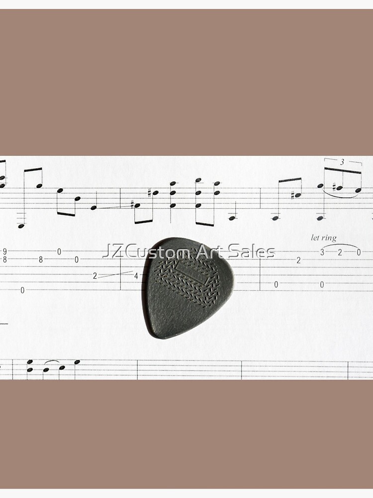"Guitar Pick" Sticker for Sale by JZCustom-2022 | Redbubble