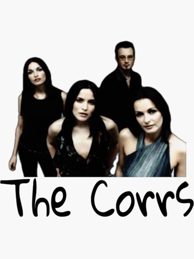 "the corrs" Sticker for Sale by cecilionsmage | Redbubble