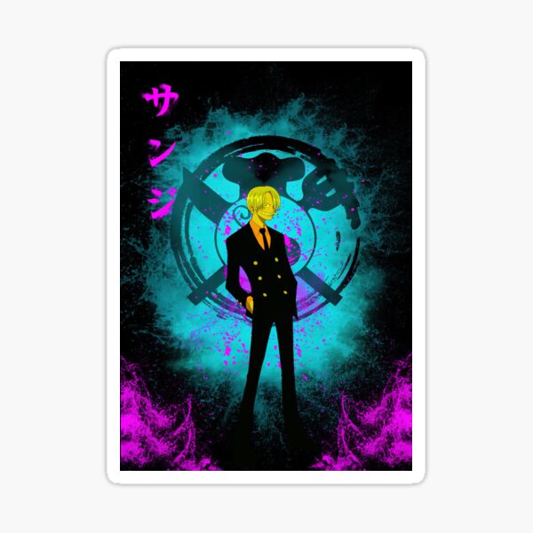 "Sanji One Piece" Sticker for Sale by AnthonyCoraine | Redbubble