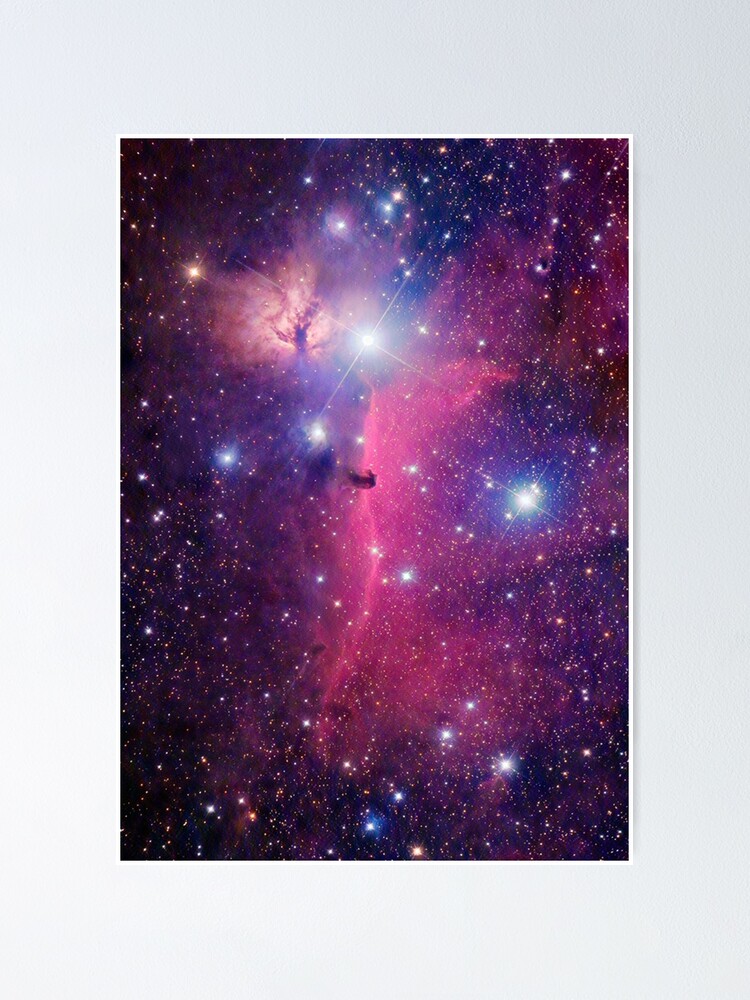 Poster « Galaxie pourpre », par rapplatt | Redbubble
