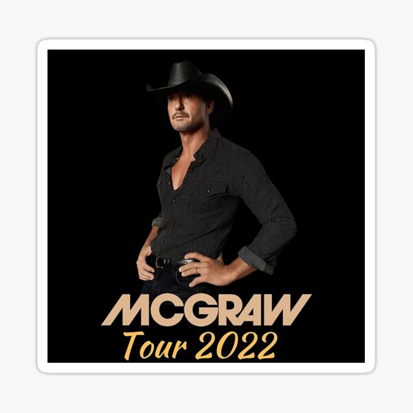 "saunz tim tour 2022 mcgraw" Sticker for Sale by tessacecev | Redbubble
