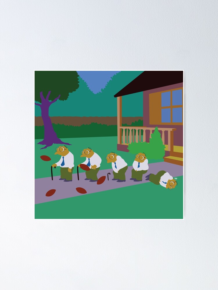 "Simplified Simpsons - Football in the groin" Poster for Sale by ...