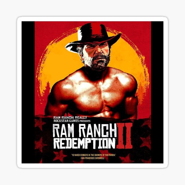 "ranch redemption II 2022 RAM" Sticker for Sale by dwrenz | Redbubble