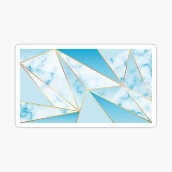 "The Artistic Blue Marble Art Paint" Sticker for Sale by Ownunique ...