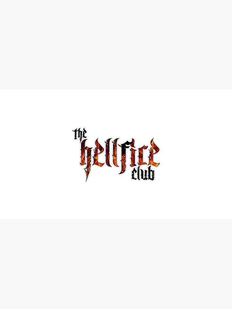 "The Hellfire Club Team Up Tee Demon Satan Flame Pattern - The Hellfire ...
