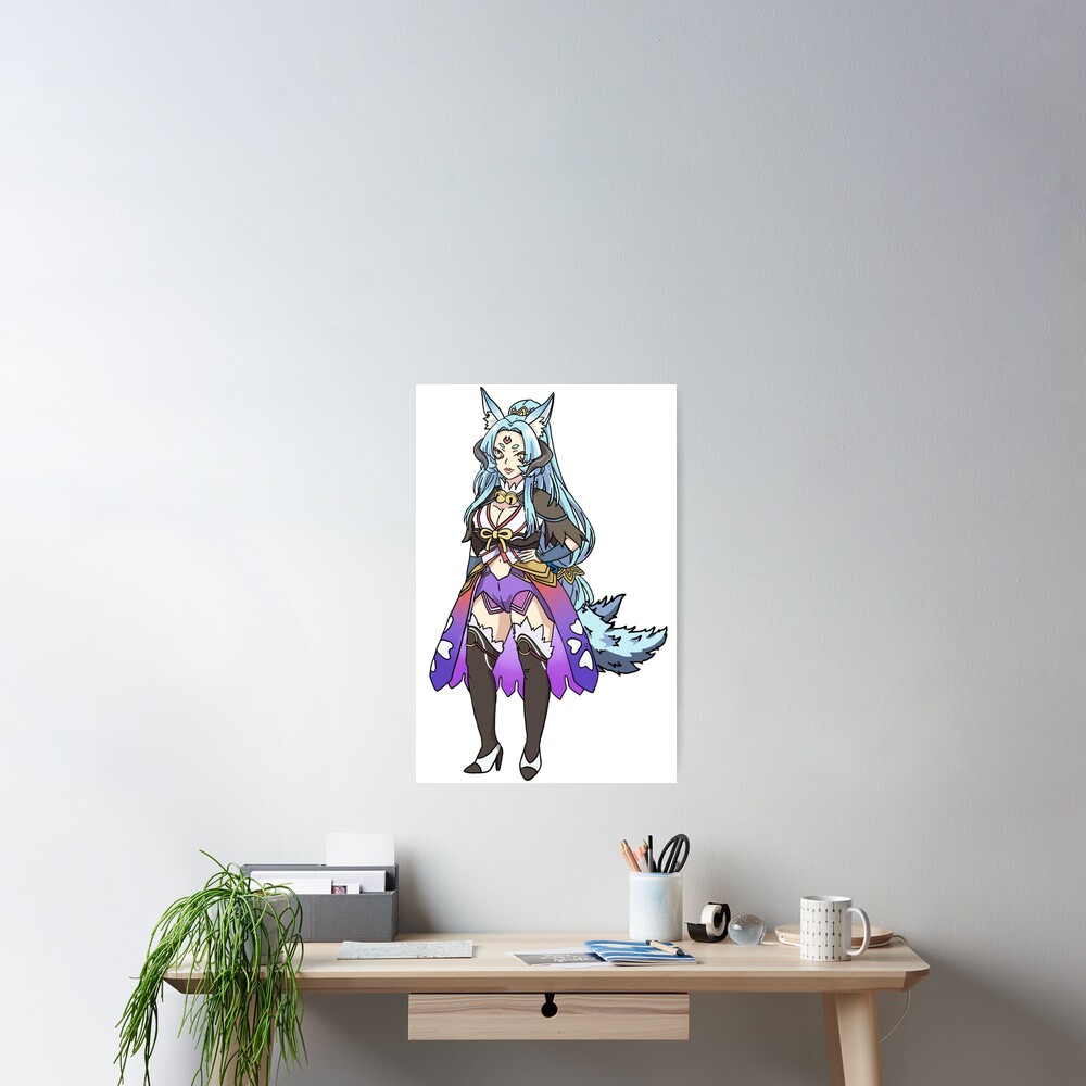 "Misasagi the Rune Factory 5 " Poster for Sale by konas-kritters ...