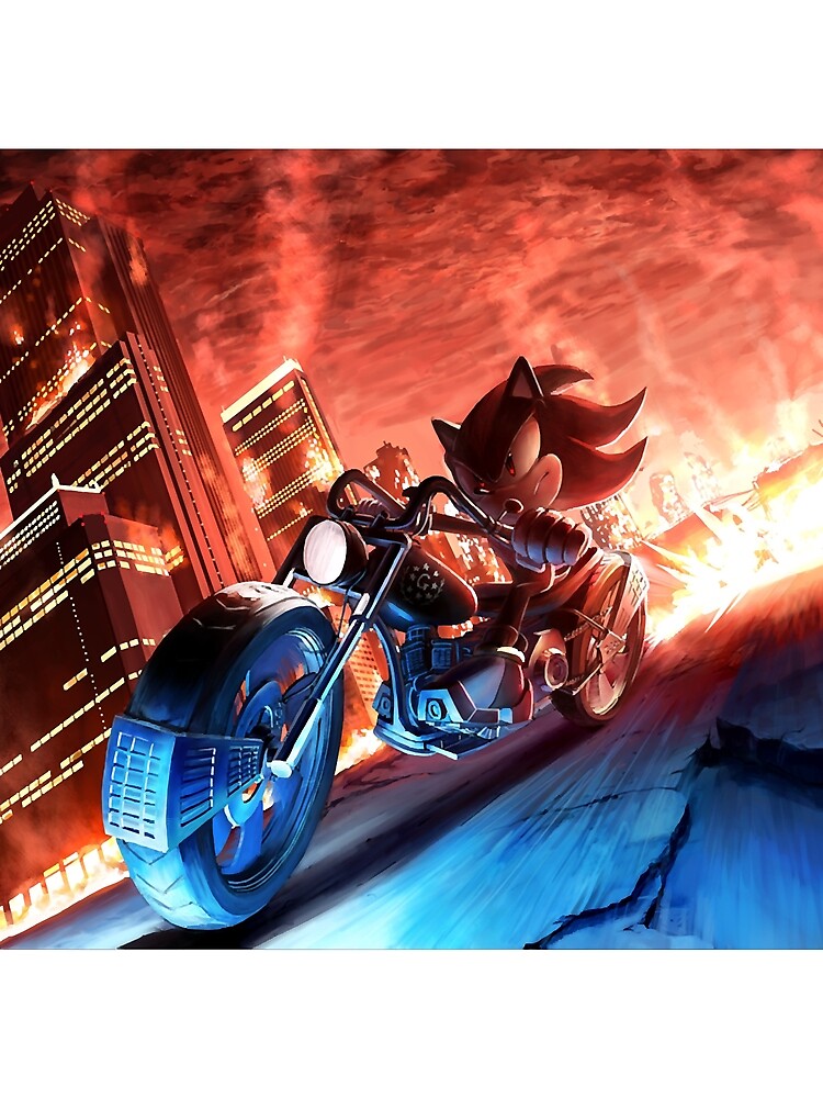 "Shadow The Hedgehog Fan Art and Merch" Poster for Sale by AndreanaWen ...