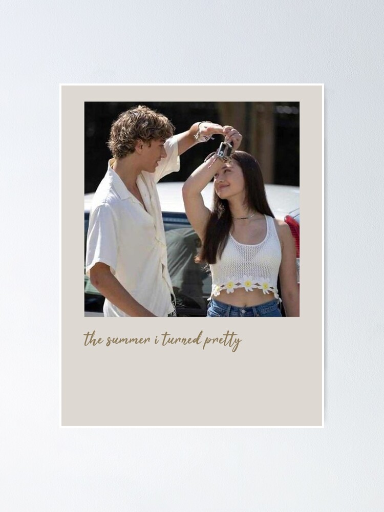 "the summer i turned pretty" Poster for Sale by ThaliaSinclair | Redbubble