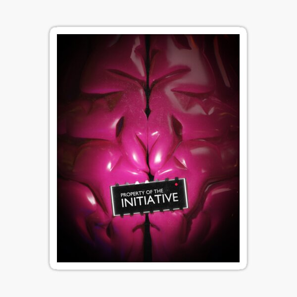 "407. The Initiative" Sticker for Sale by trevorcarlee | Redbubble