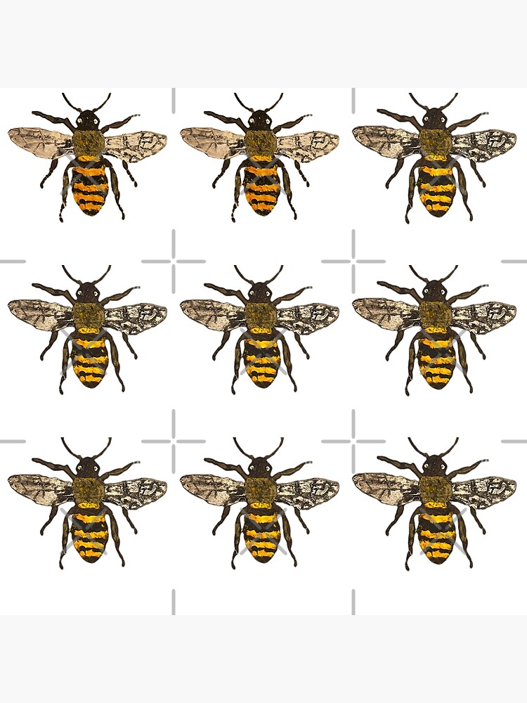 "Bee Squared" Poster for Sale by drmikedelgado | Redbubble
