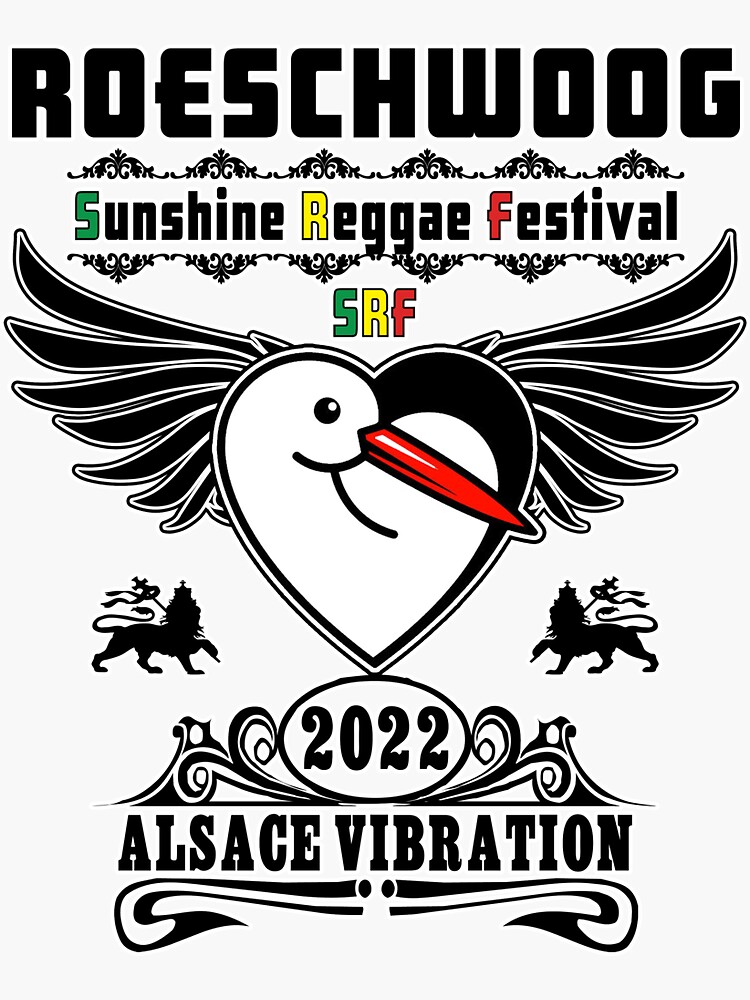 "Sunshine Reggae Festival 2022" Sticker for Sale by SRF-ROESCHWOOG ...