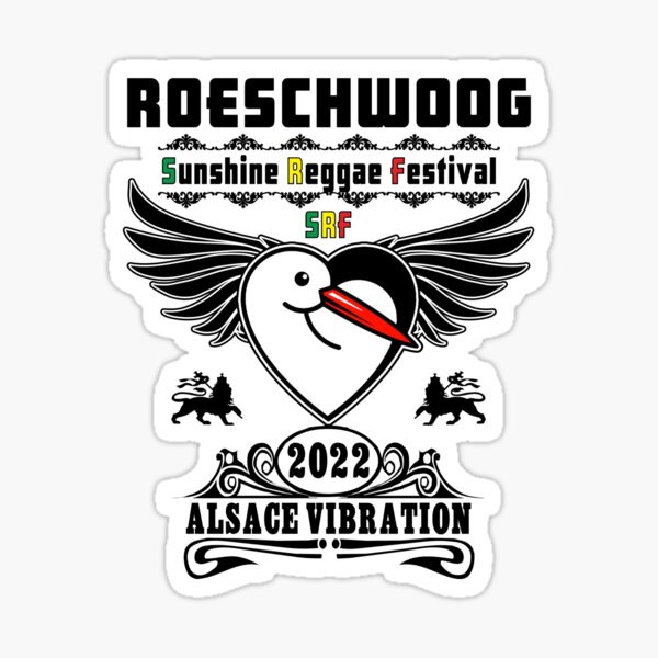 "Sunshine Reggae Festival 2022" Sticker for Sale by SRF-ROESCHWOOG ...