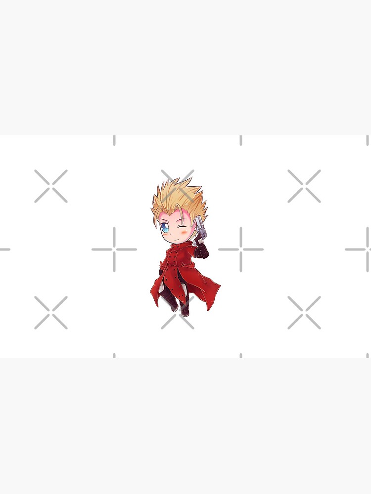 "Trigun Vash the Stampede Humanoid Typhoon Chibi Cute Cyberpunk Gun ...