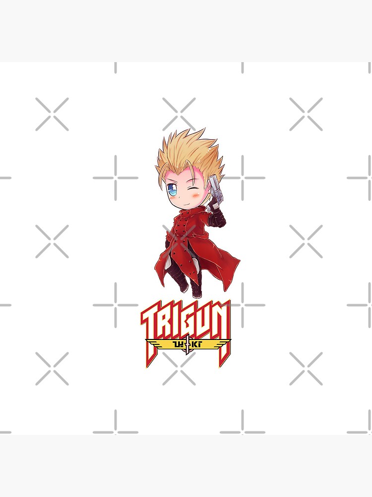 "Trigun Vash the Stampede Humanoid Typhoon Chibi Cute Cyberpunk Gun ...
