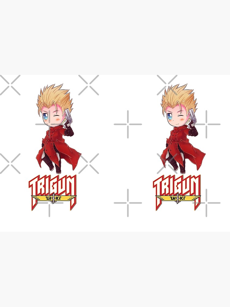 "Trigun Vash the Stampede Humanoid Typhoon Chibi Cute Cyberpunk Gun ...