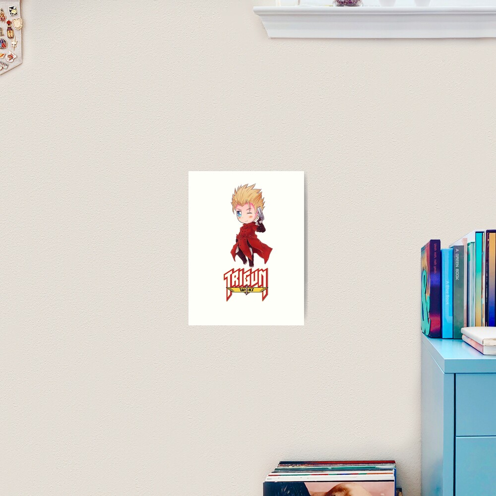 "Trigun Vash the Stampede Humanoid Typhoon Chibi Cute Cyberpunk Gun ...