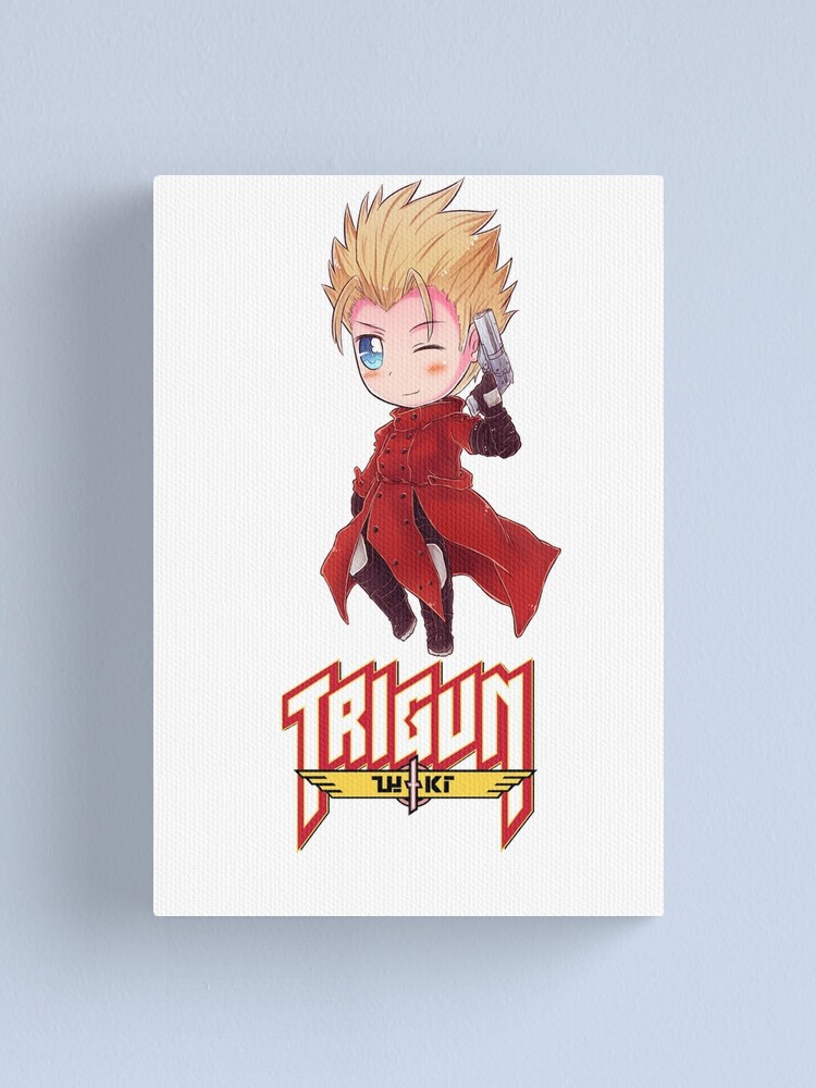 "Trigun Vash the Stampede Humanoid Typhoon Chibi Cute Cyberpunk Gun ...