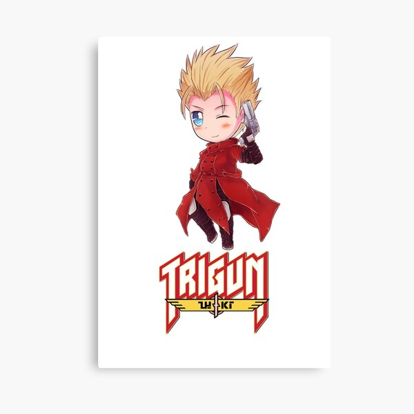 "Trigun Vash the Stampede Humanoid Typhoon Chibi Cute Cyberpunk Gun ...