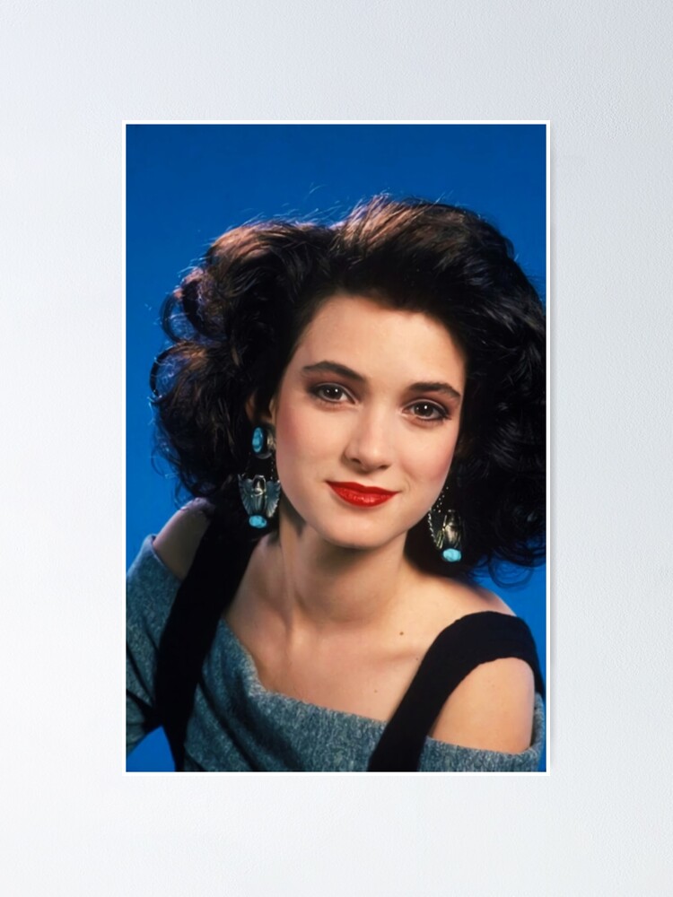 "Winona Ryder" Poster for Sale by RichardGaleries | Redbubble