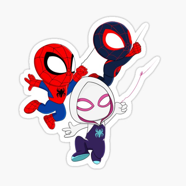"Cartoon spiders ghost, cute baby spidey girl, amazing friends, cartoon ...