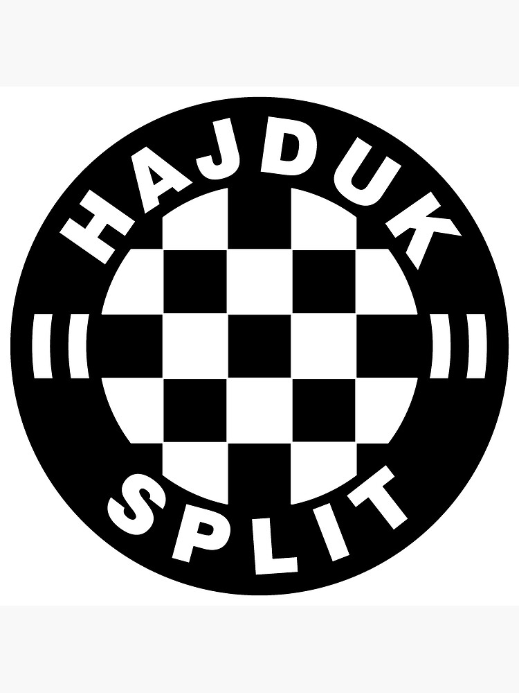"HAJDUK SPLIT - LOGO" Poster for Sale by DamieReich77 | Redbubble
