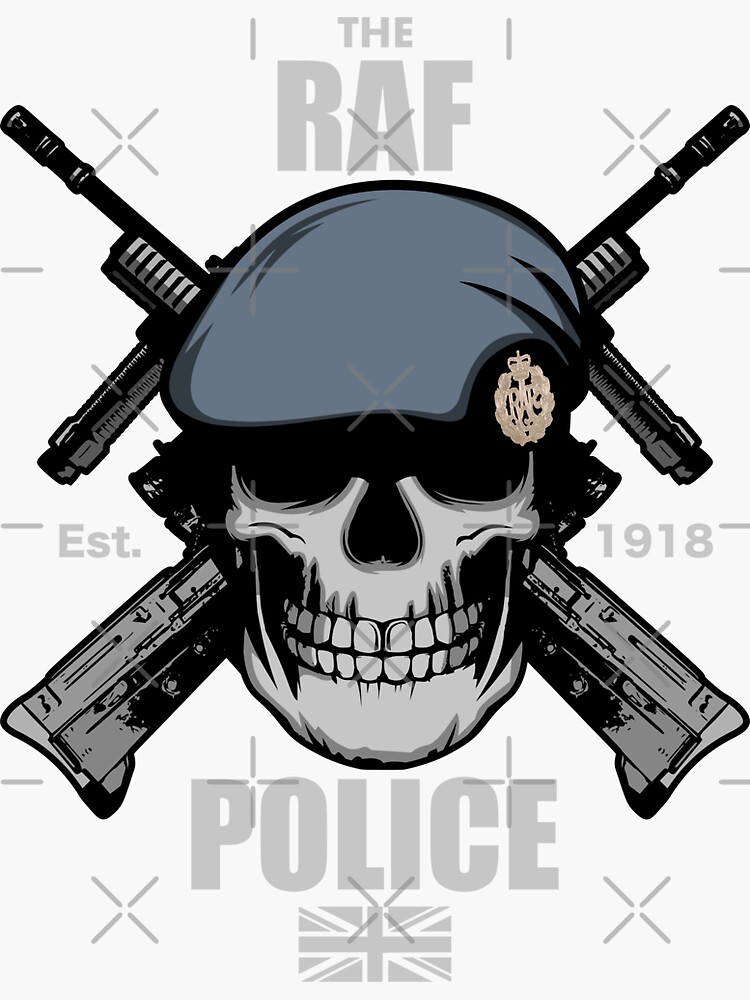 "RAF Police" Sticker for Sale by StrongVlad | Redbubble