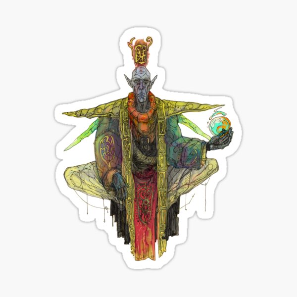 "Mage" Sticker for Sale by Zhirfrox | Redbubble