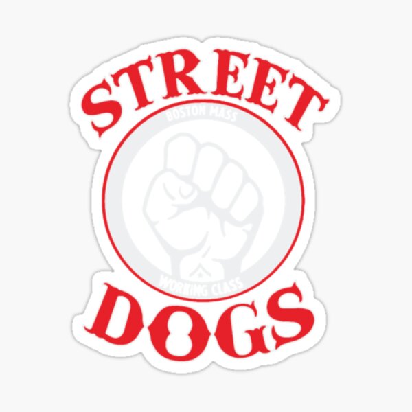 "STREET DOGS Punk Rock Band" Sticker for Sale by GiaTianes | Redbubble