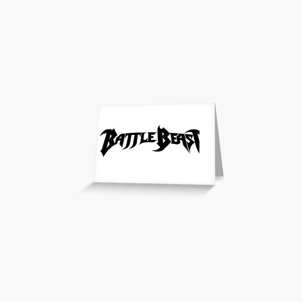 "battle beast logo" Greeting Card for Sale by darbymona | Redbubble
