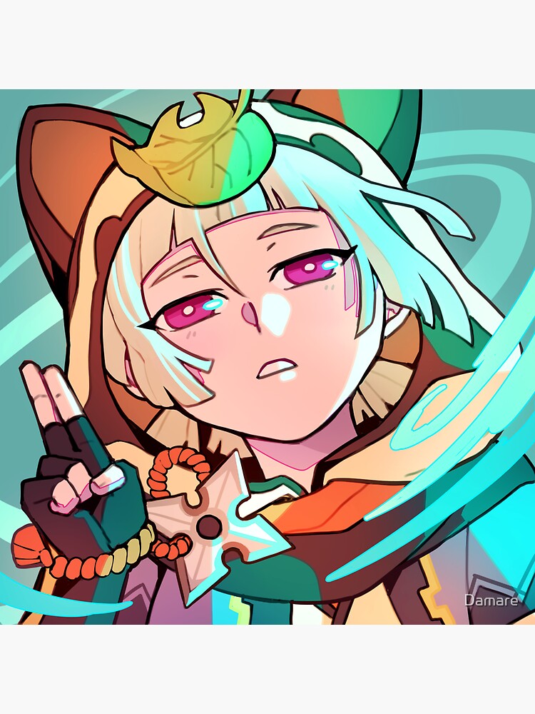 "Sayu" Sticker for Sale by damare | Redbubble