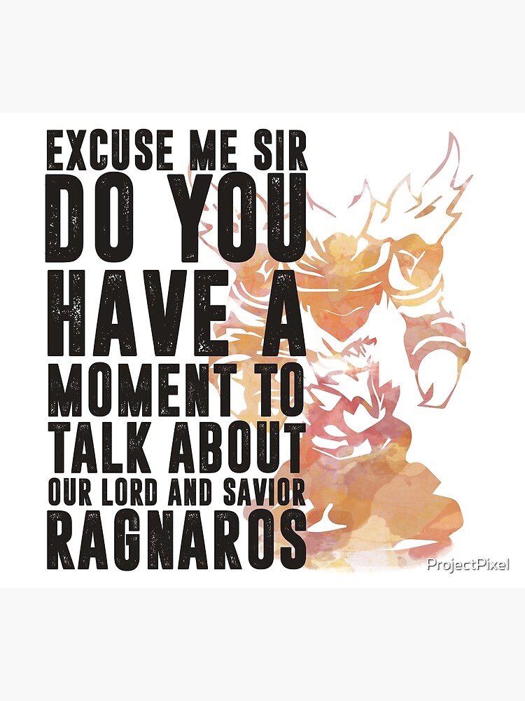 "Ragnaros-Game wordart" Art Print by ProjectPixel | Redbubble