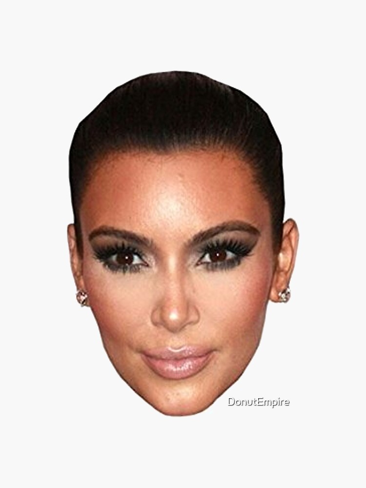 "Mini Kim Kardashian " Sticker by DonutEmpire | Redbubble